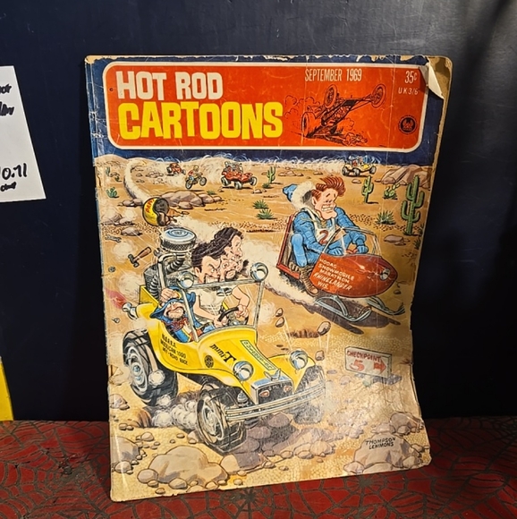 Other | 82524 Hot Rod Cartoons 30 September 1969 Thomas Lemmonsblack ...